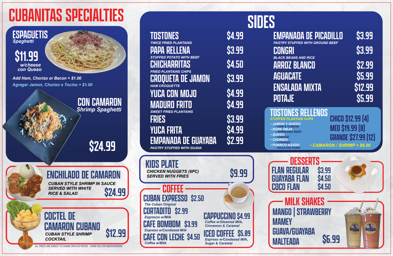 Cubanitas Kitchen - Traditional Cuban Food in AZ!